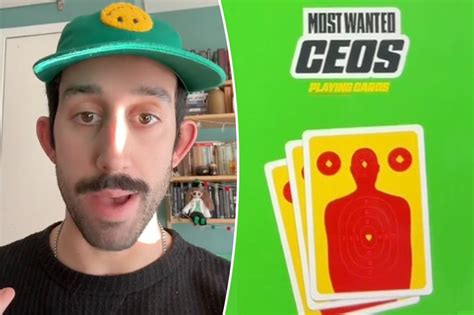 James Harrs Most Wanted Ceos Playing Cards Spark Controversy After Unitedhealthcare Shooting