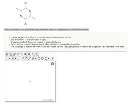 Solved Draw The Structure Of The Polymer Resulting From Chegg