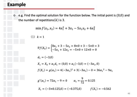 solved 8 find the third iteration result of the gradient