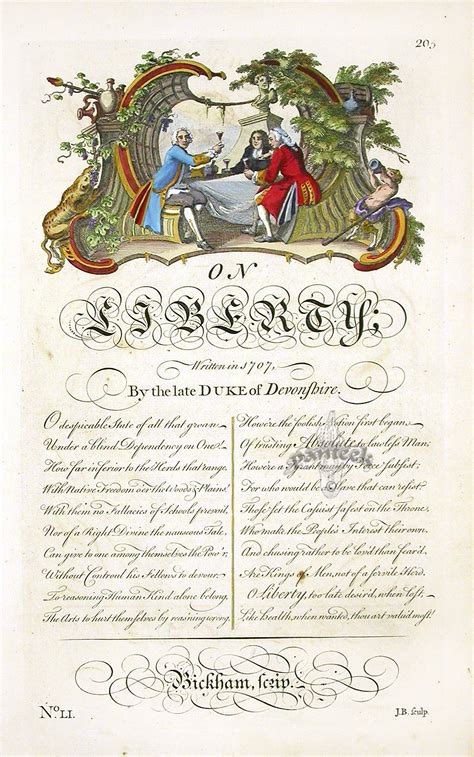 The Universal Penman by George Bickham 1741