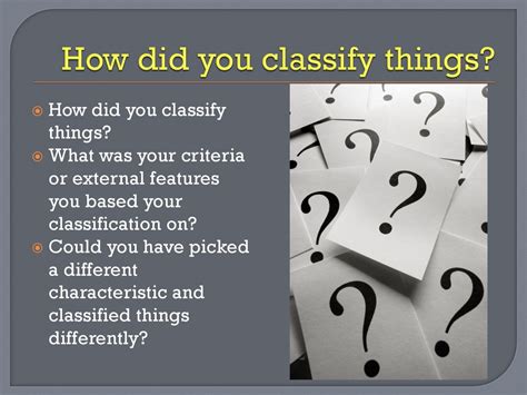 classification of life ppt download