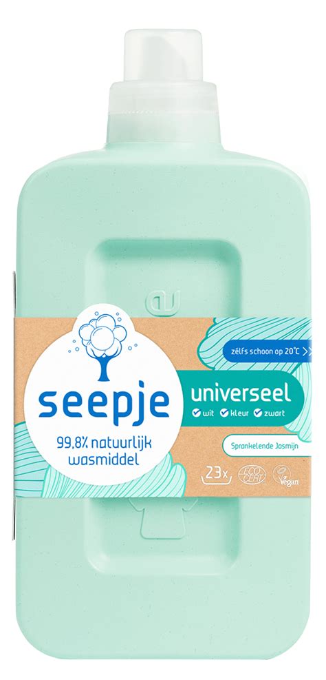 Seepje Wasmiddel Universeel Sprankelende Jasmijn 1000ml Hempishop