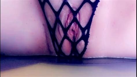 Pissing In Mesh Panties🖤💦