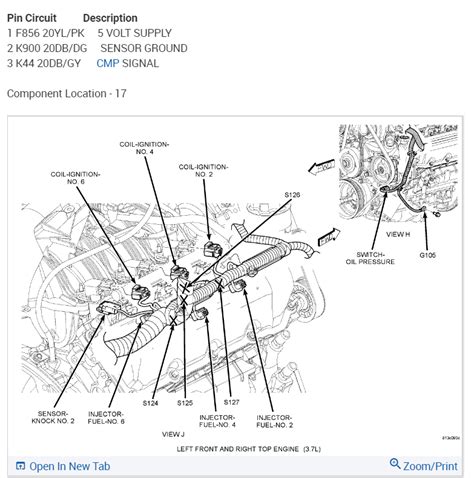 Camshaft Position Sensor Color Code Of Wiring Diagram Needed
