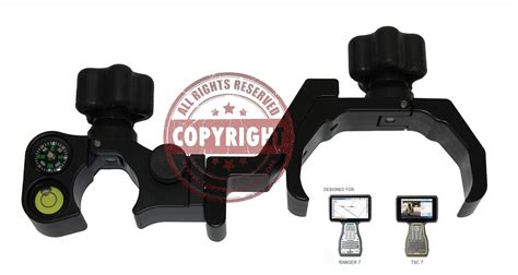 Trimble Tsc7 Spectra Precision Ranger 7 Data Collector Bracket Gps Robotic Pole Ebay