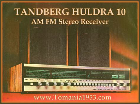 Toms Tech Toys Tandberg Hi Fi Speakers