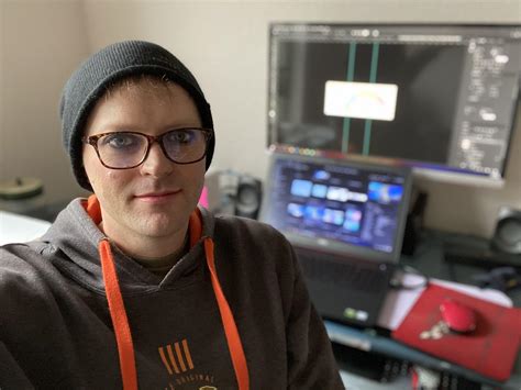 Nerd Girl In A Hoodie Downing Coffee Avoiding Covid Working From