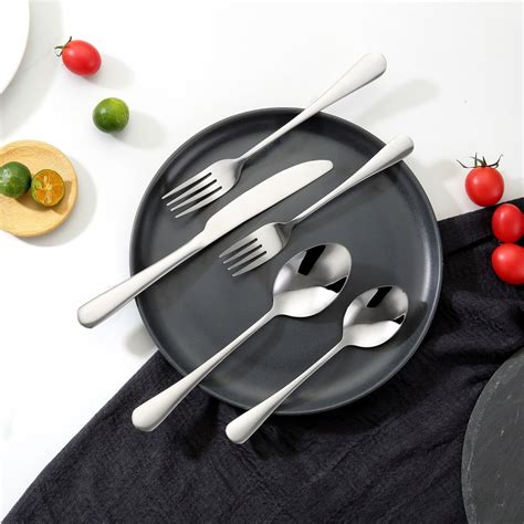 Vevor Stainless Steel Silverware Set—flatware Set For 6