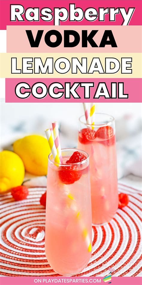 Raspberry Vodka Lemonade Cocktail Artofit