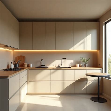 Minimal Beige Kitchen Ideas Homedesignsai