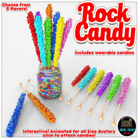 Second Life Marketplace Junk Food Rock Candy