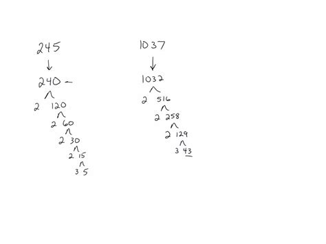 find largest nomber which divides 245 and 1037 leaving remainder 5 in