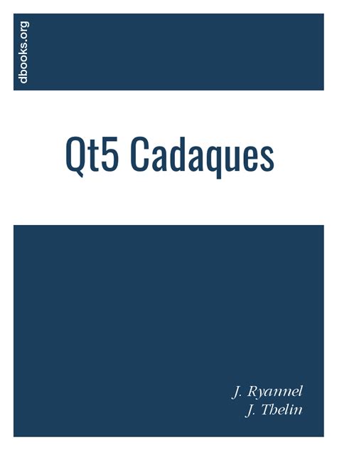 Qt5 Cadaquespdf Free Download Books