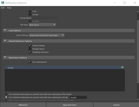 Maya Possible To Ignore Namespace When Exporting Or Remove Namespace From Materials — Polycount