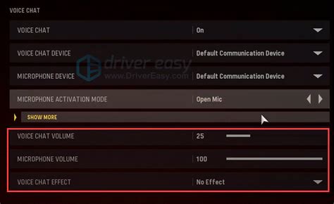 SOLVED COD Vanguard Voice Chat Not Working Driver Easy