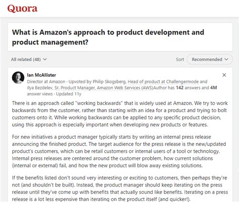 Amazon Working Backwards Template Pr Faqs Hustle Badger