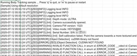 Sharing A Solution Zed Camera Python Api Issue With Microsoft Store Python Stereolabs Forums