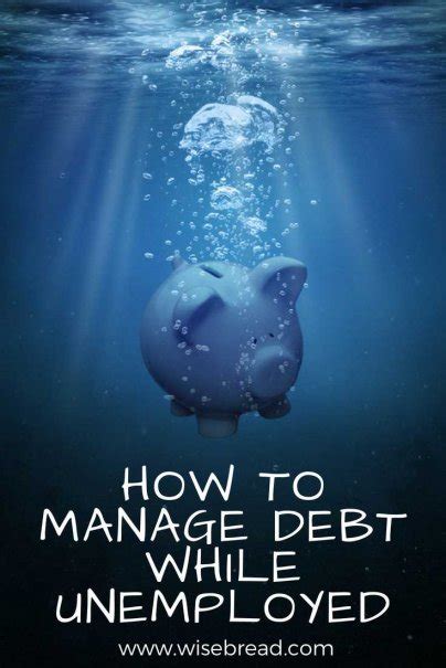 How To Manage Debt While Unemployed