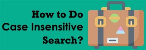 How To Do Case Insensitive Search Interview Question Of The Week SQL Authority With