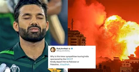 Muhammad Rizwan Gets Slammed By Indians For Supporting Gaza The