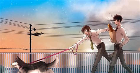 宜野座伸元 【狡宜】と犬たちの時間 Ayakiのマンガ Psycho Pass 狡噛慎也 狡宜 Pixiv