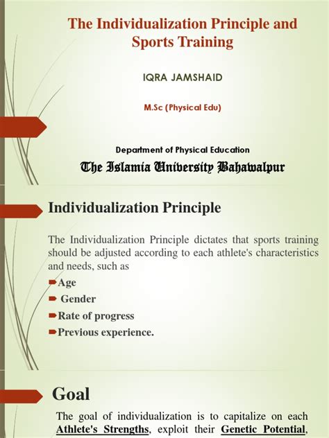 Individualization Principle Pdf Motivation Motivational