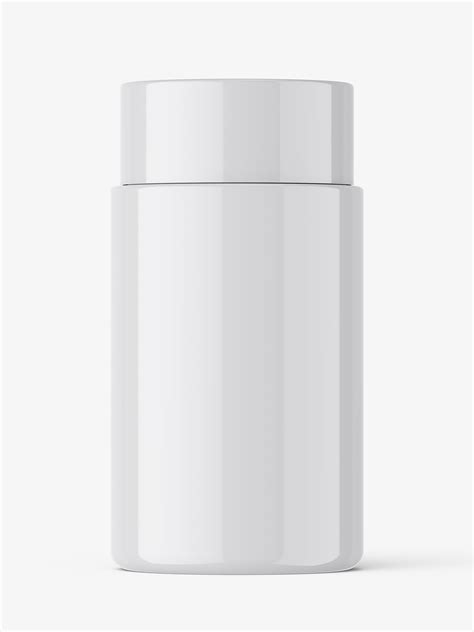 Simple Bottle Mockup Glossy Smarty Mockups
