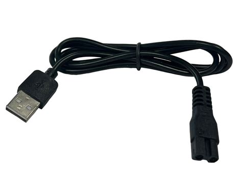 Кабель Кабель USB - 2pin для зарядки триммера, машинки для стрижки ...