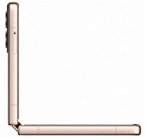 Смартфон Samsung Galaxy Z Flip 4 SM F721B 256Gb 8Gb золотистый 3G 4G