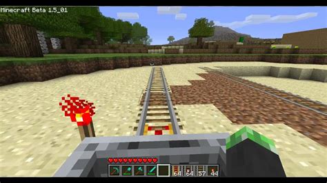 Minecraft How To Make Detector Rails And Powered Rails YouTube