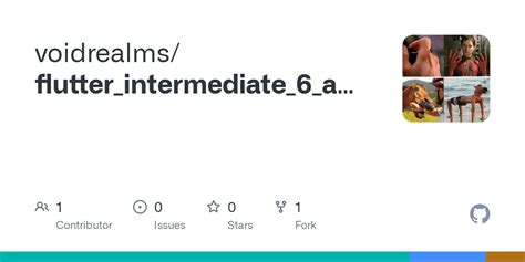 Github Voidrealms Flutter Intermediate Assignment