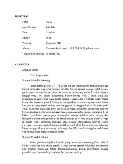 Case Ujian Faringitis Kronik Eksaserbasi Akut Pdf