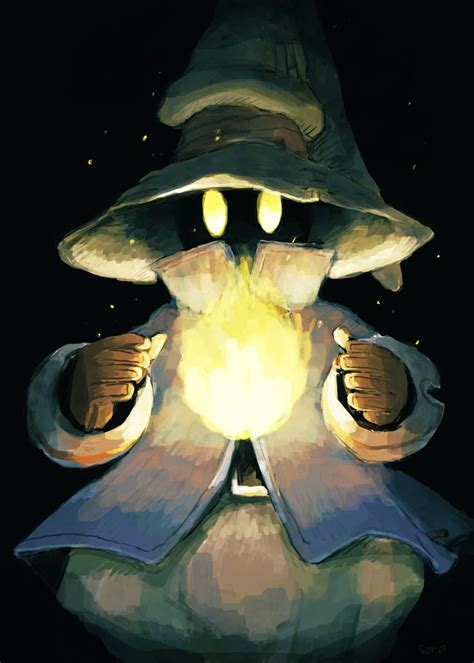 Black Mage And Vivi Ornitier Final Fantasy And 1 More Drawn By