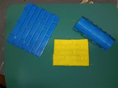 🧱 Horizontal Bricks Texture・ 3d File For ・cults