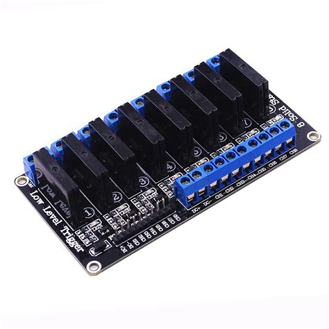 8 Channel 12V Relay Module Solid State Low Level SSR DC Control 240V 2A