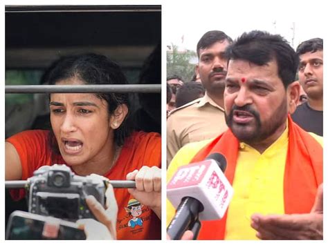 Delhi Police Take Wrestler Sangeeta Phogat To Brij Bhushan Singhs Home