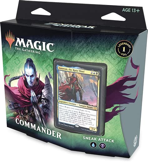 Magic The Gathering Zendikar Rising Commander Deck Sneak Attack