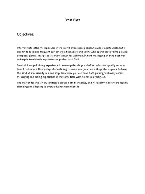 Frost Byte Pdf Career And Growth Business