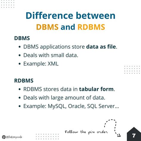 Dbms Vs Rdbms A Comprehensive Comparison