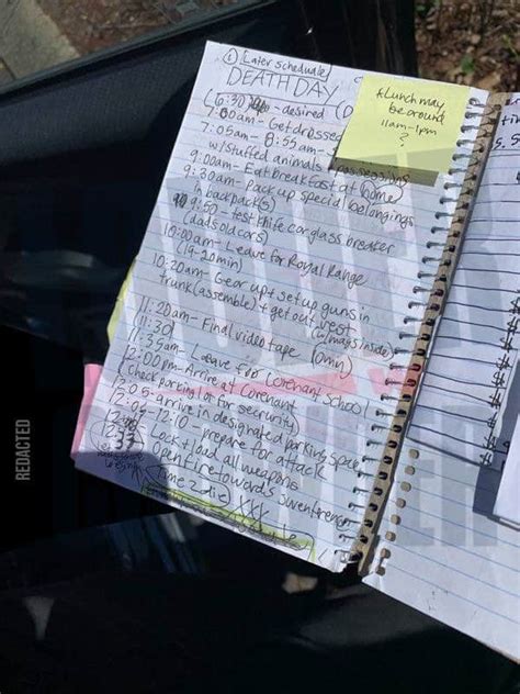 Leaked Audrey Hale Manifesto Details Motive Kill All You Little Crckers