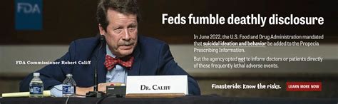 01 Fda The Post Finasteride Syndrome Foundation