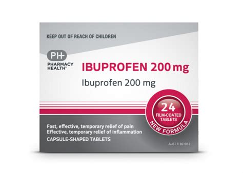 Ibuprofen Mg Tablets Pharmacy Health
