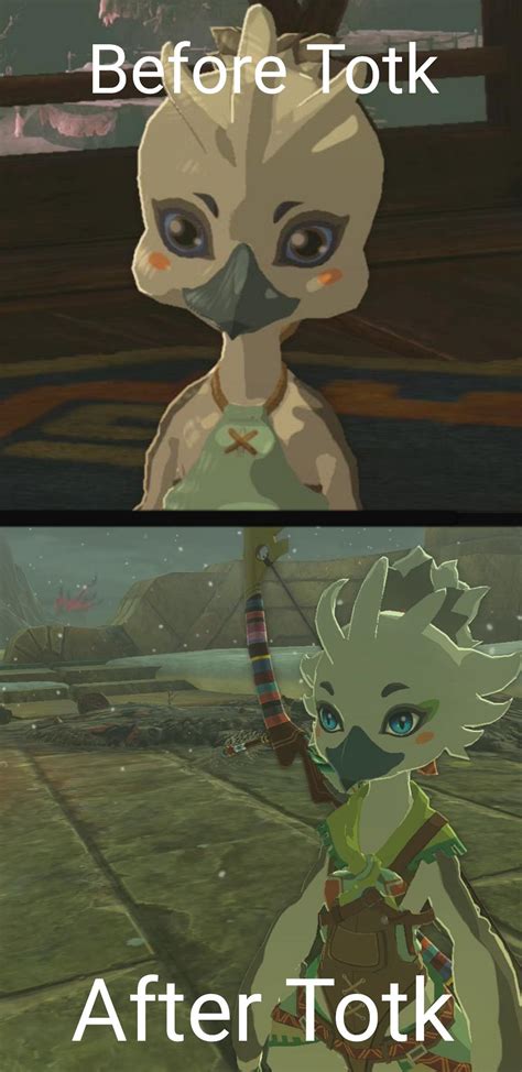 Before And After Totk R Tearsofthekingdom