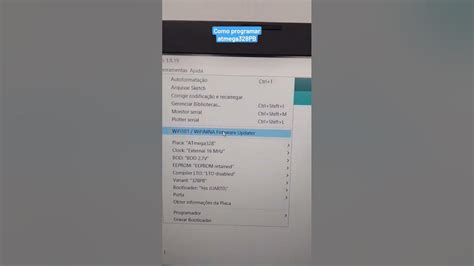 Como Programar Arduino Atmega328pb Tenha Instalado A Library Minicore