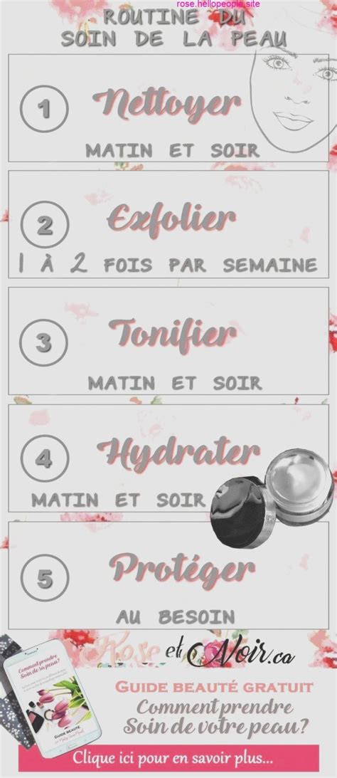 Les 5 étapes Essentielles Pour Prendre Soin De Votre Peau En 2024 Prendre Soin De Soi Routine