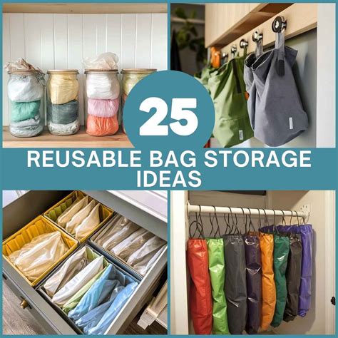 25 Reusable Bag Storage Ideas To Declutter Your Home