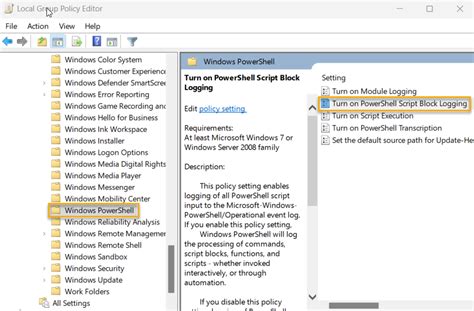 Ensure Turn On Powershell Script Block Logging Is Set To Enabled Cis Level 2