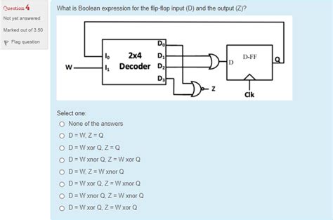 solved question 4 not yet answered what is boolean