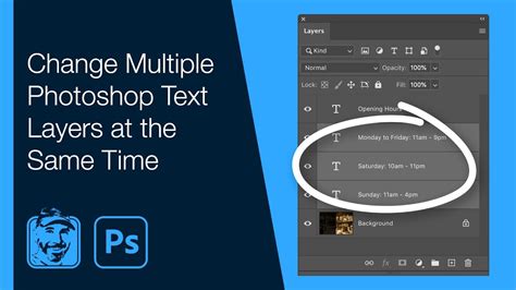 Change Multiple Photoshop Text Layers At Same Time YouTube