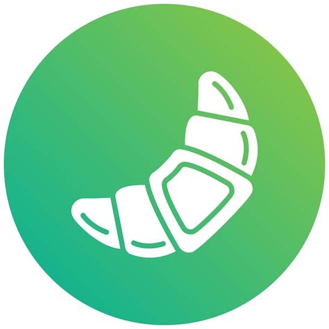 Premium Vector Croissant Vector Icon Design Illustration